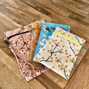 Book Pouch PDF Sewing Pattern, Journal Pouch, Pencil Pouch, Sewing ...