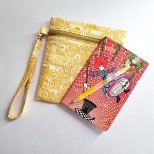 Book Pouch PDF Sewing Pattern, Journal Pouch, Pencil Pouch, Sewing ...