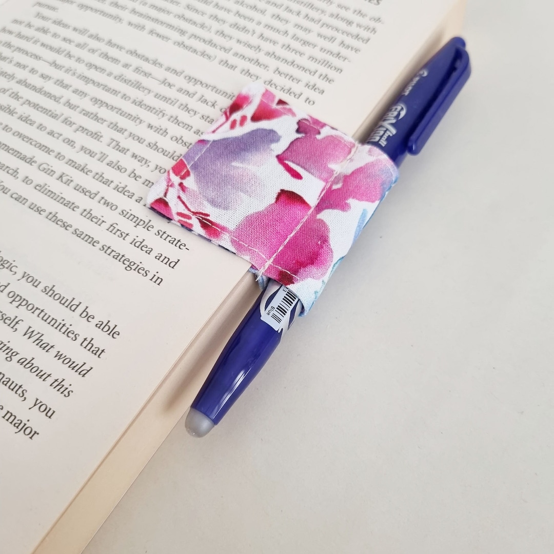 Magnetic Bookmark and Pen Holder PDF Sewing Pattern,pdf Pattern and ...