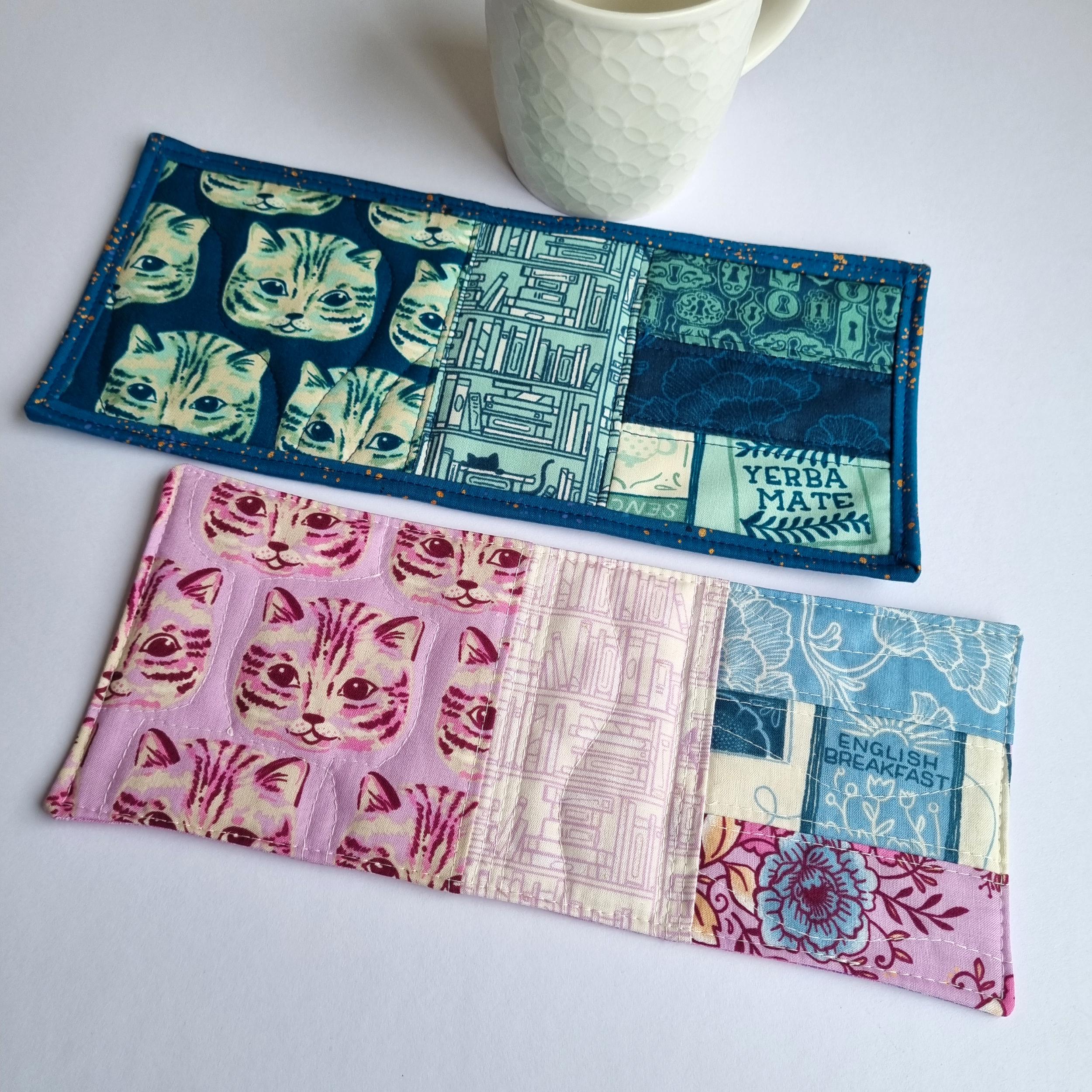 Mug Rug Sewing Pattern Bundle: Beginner Mini Quilt Project (PDF Pattern ...