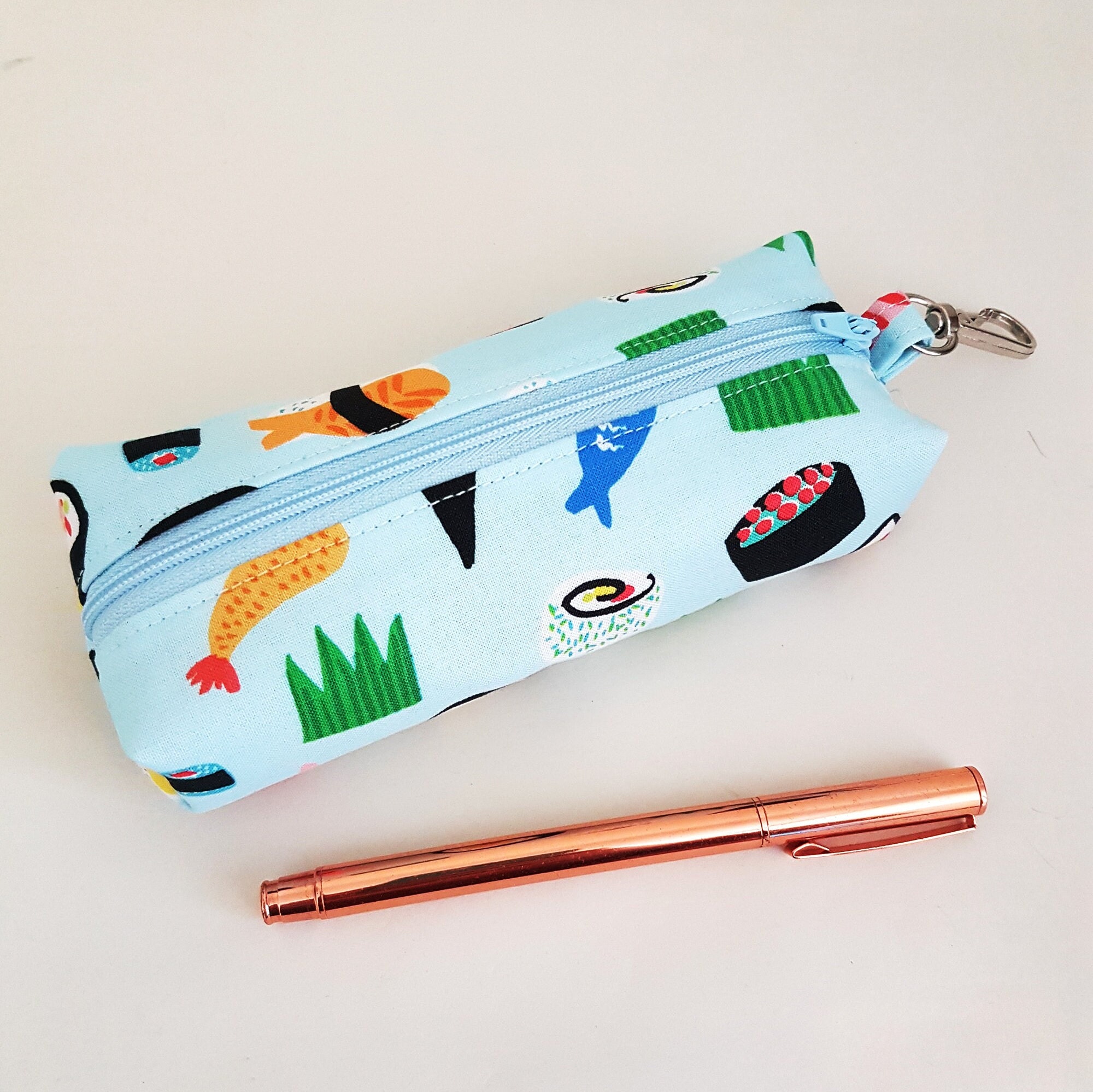 Thin Pencil Case PDF Sewing Pattern, Sewing Instructions - Etsy Australia