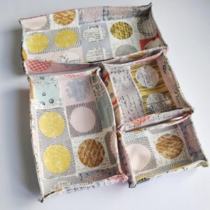 Tidy Tray Set PDF Sewing Pattern, Craft Room Storage, Fabric Trays ...
