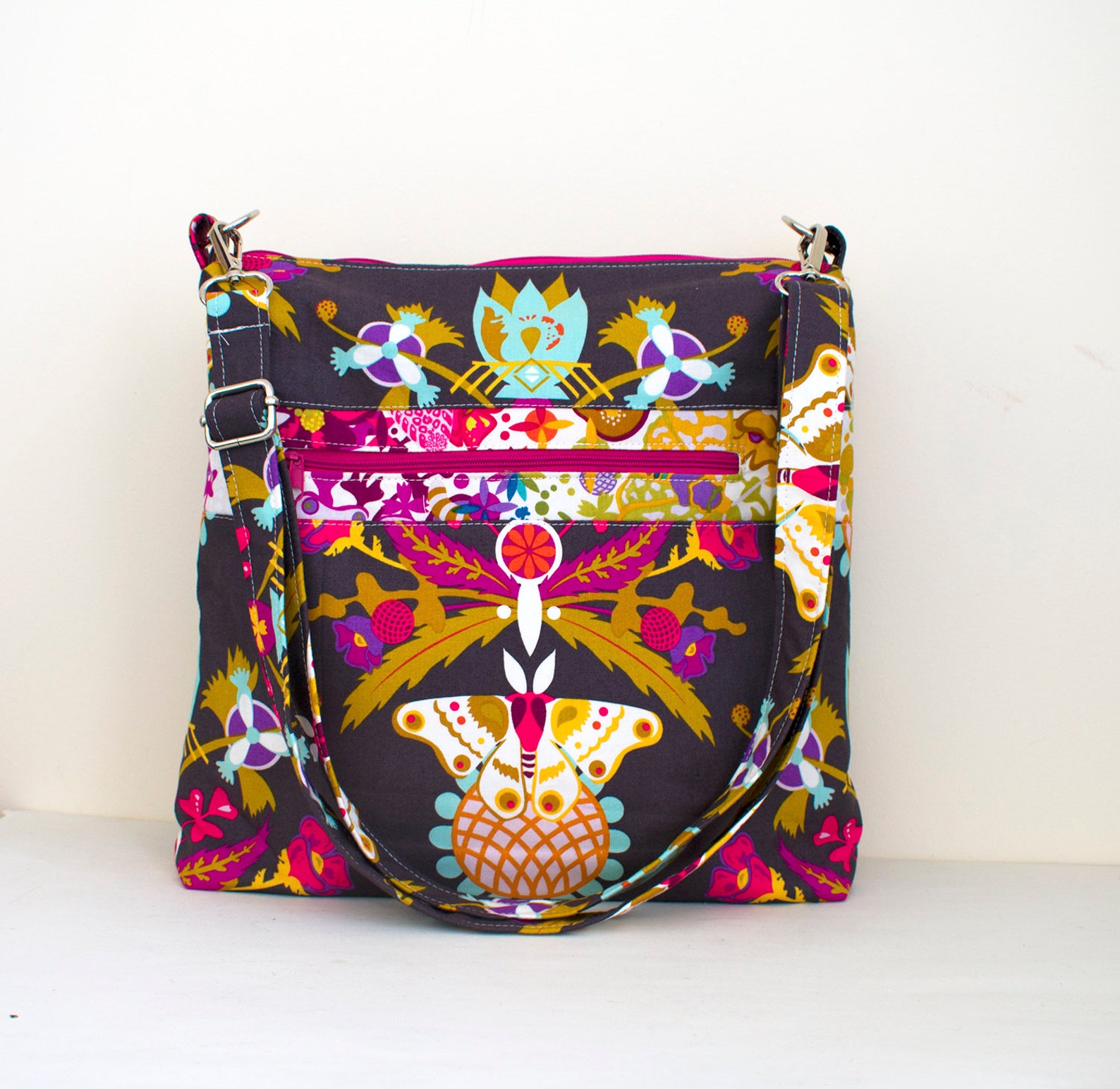 SEWING PATTERN, Mako Bag PDF Sewing Pattern, Boxy Bag, Crossbody Bag ...