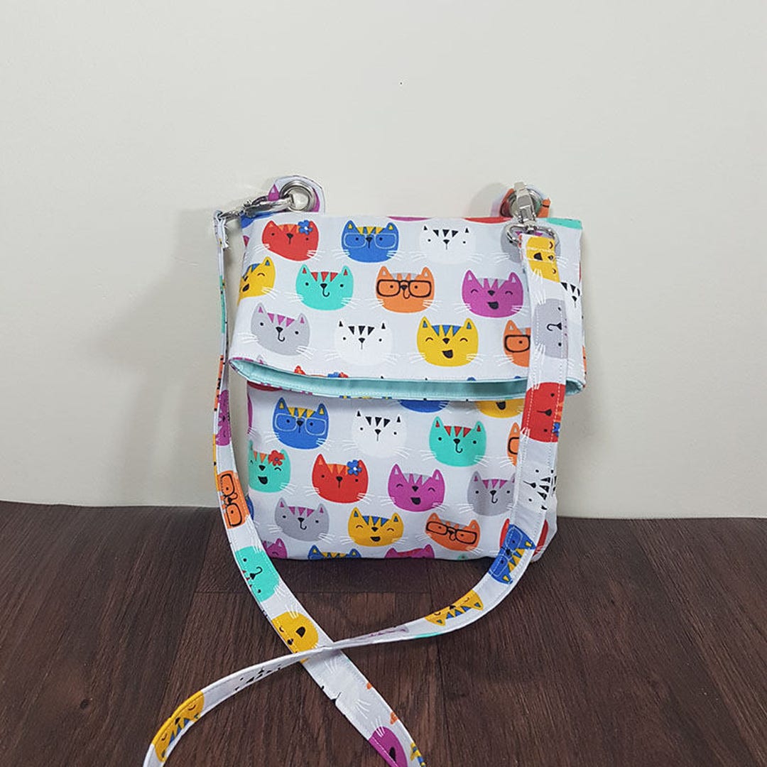 Lily Fold Over Bag, Crossbody Bag PDF Sewing Pattern - Bag Sewing ...