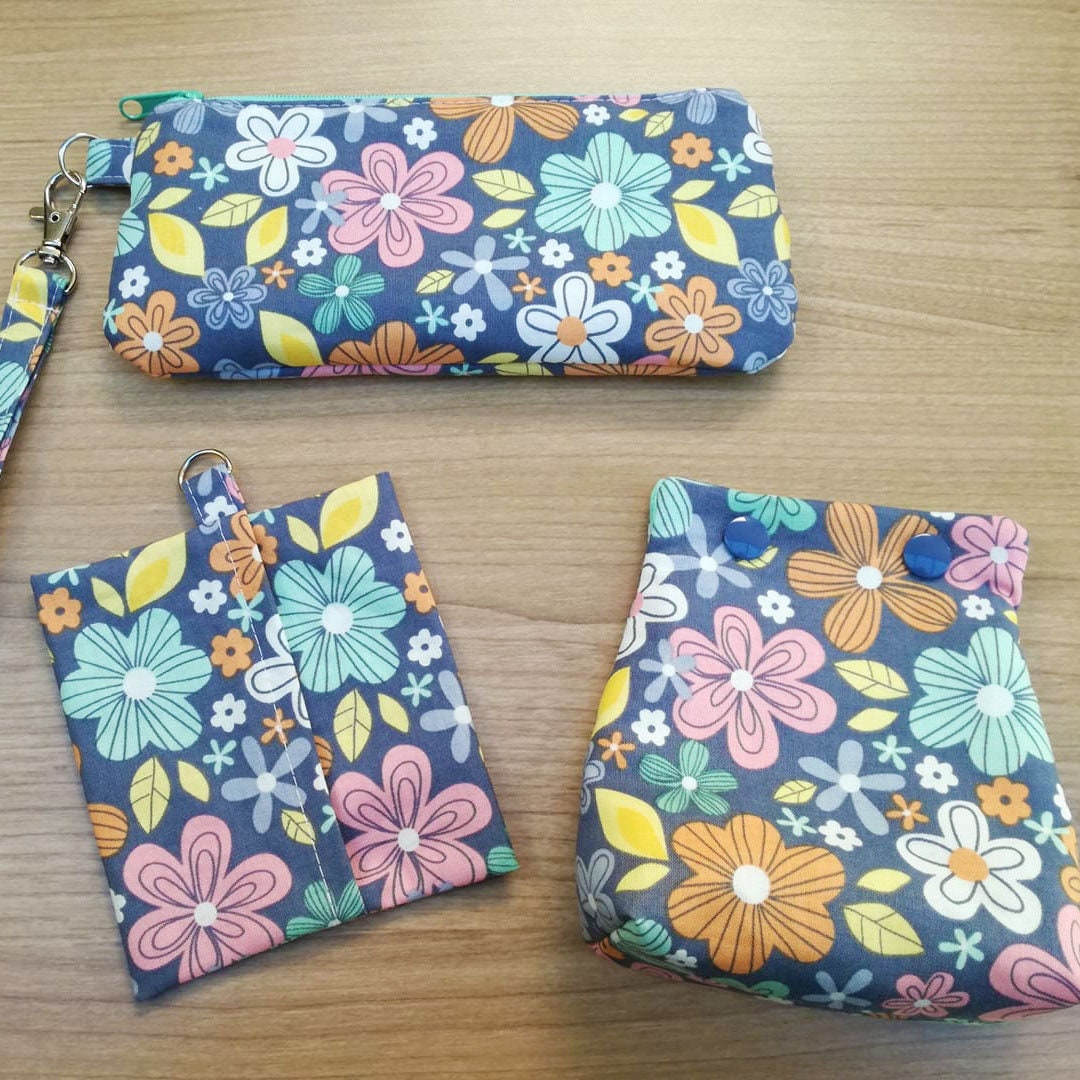 3 Pouch PDF Sewing Pattern Includes SVG File, Epattern, Sewing Tutorial ...