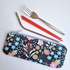 Cutlery Pouch PDF Sewing Pattern, Cute Beginner Pouch Sewing Pattern ...