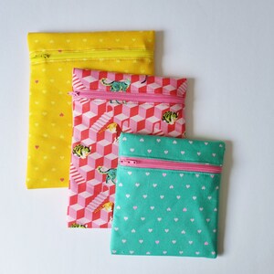 Zipper Pouch PDF Sewing Pattern Set, Book, Journal Pouch, Pencil ...