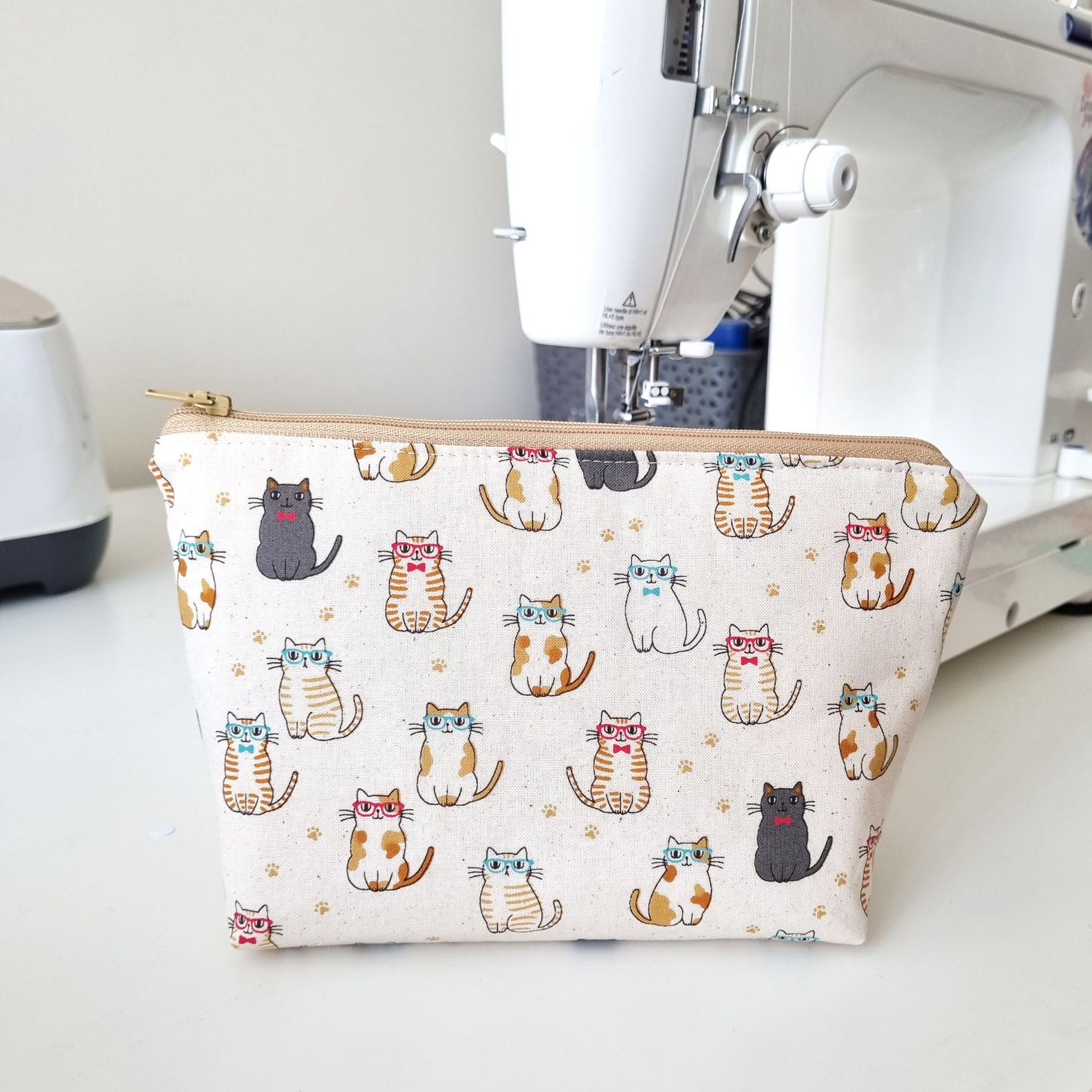 Easy Pouch PDF Sewing Pattern Beginner Pouch Sewing Pattern - Etsy