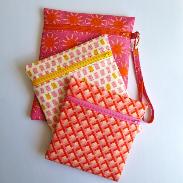 Zipper Pouch Sewing Pattern - Etsy