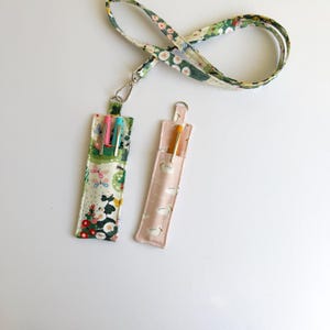 Lanyard Pen Holder Sewing Pattern, 2 Sizes, Quick DIY Project, Easy PDF ...