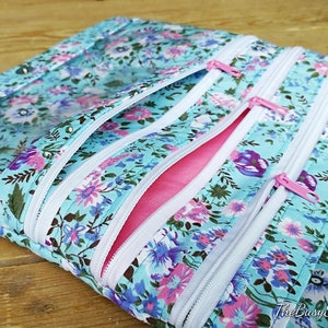 PDF Sewing Pattern, Natalie Pouch, SVG and Video, Vinyl Pouch, Sewing ...