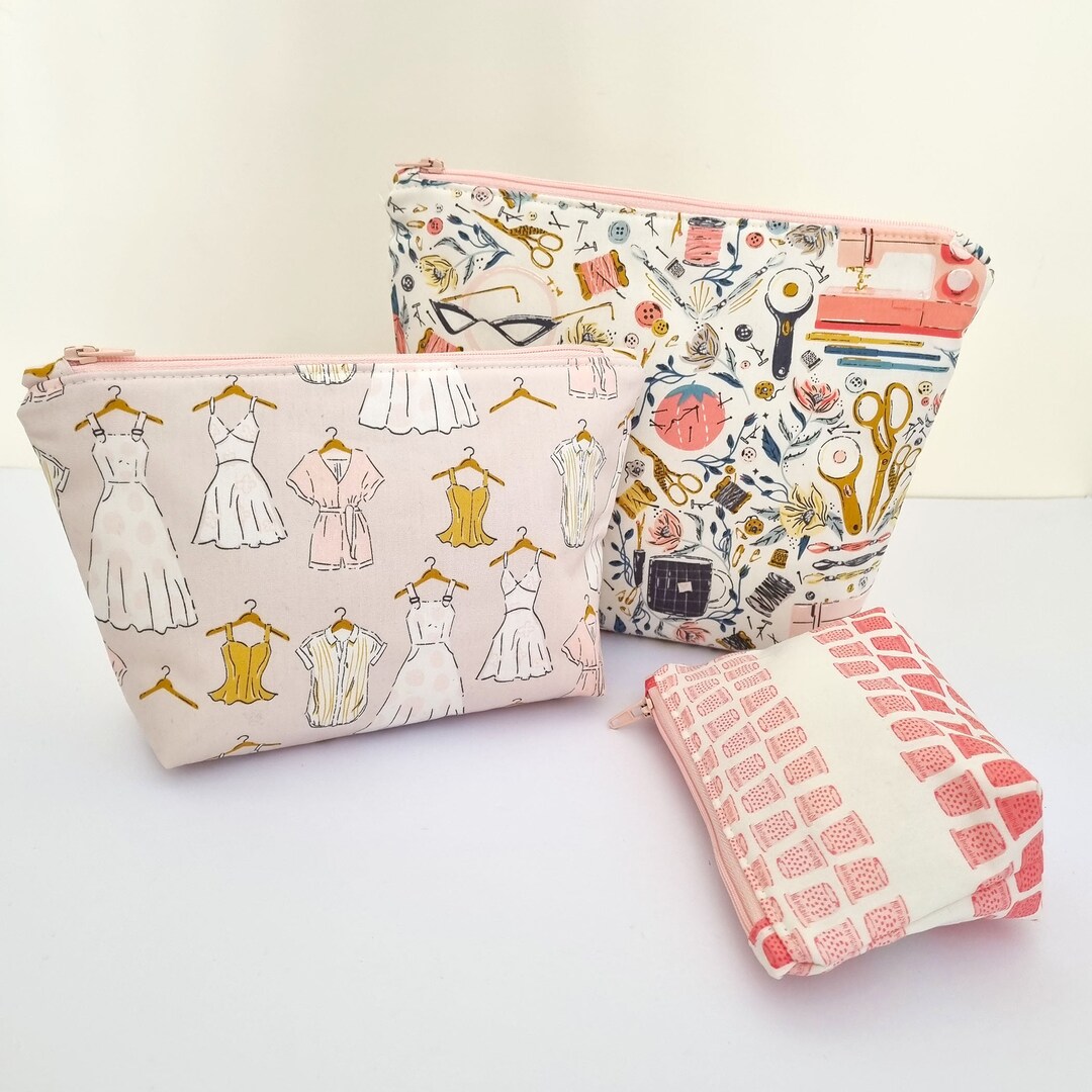 Boxy Zipper Pouch PDF Sewing Pattern, 3 Sizes (digital Download) - Etsy