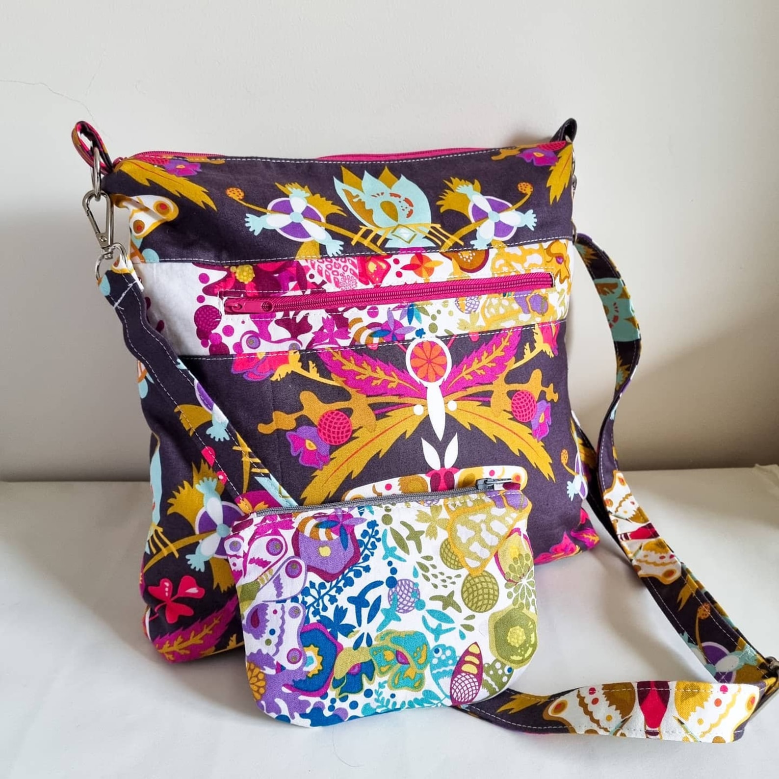 SEWING PATTERN, Mako Bag PDF Sewing Pattern, Boxy Bag, Crossbody Bag ...