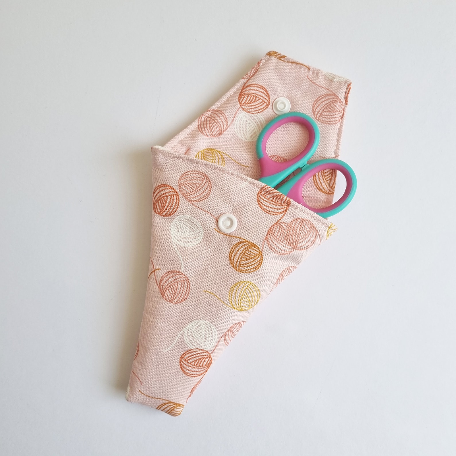 Scissor Case PDF Sewing Pattern, Snap Closure, No Zipper Required, Easy ...