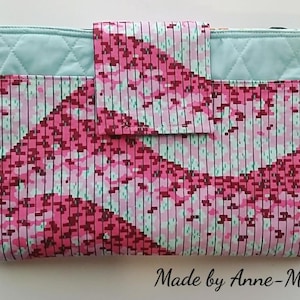 Tech Pouch PDF Sewing Pattern 5 Sizes. Instruction Video Inc. Laptop ...