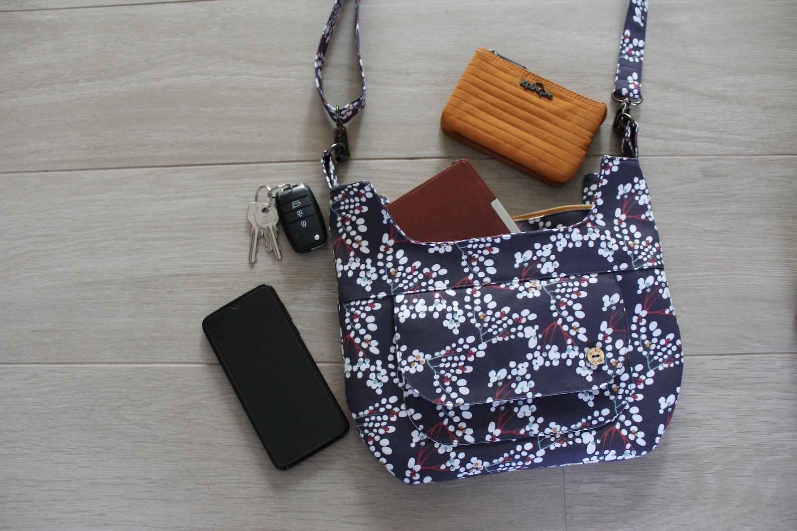 Cross Body Bag PDF Sewing Pattern Ellie Bag Shoulder Bag - Etsy