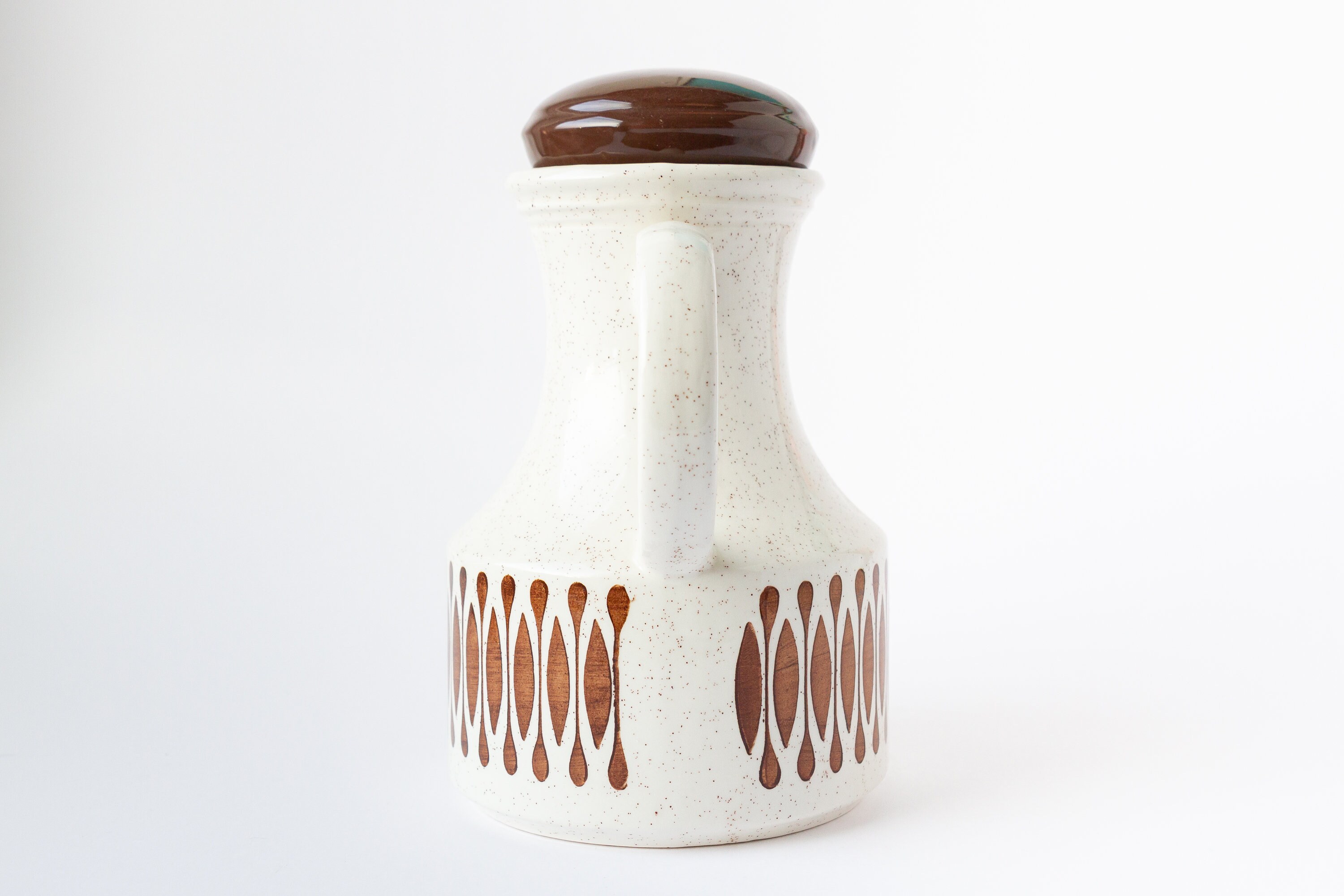 VINTAGE Biltons Coffee Pot, Brown English Pottery Coffee Pot, Seventies ...