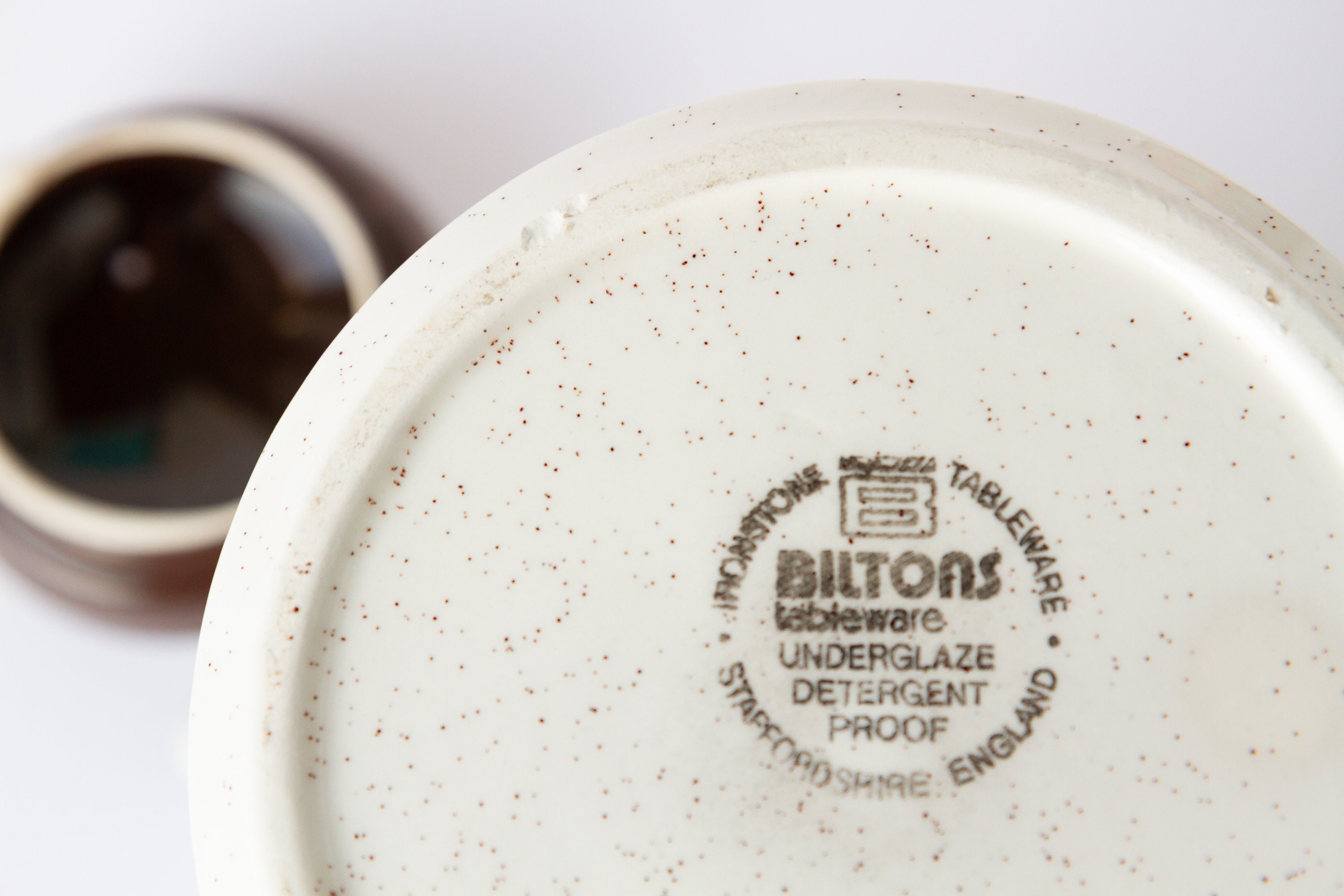 VINTAGE Biltons Coffee Pot, Brown English Pottery Coffee Pot, Seventies ...