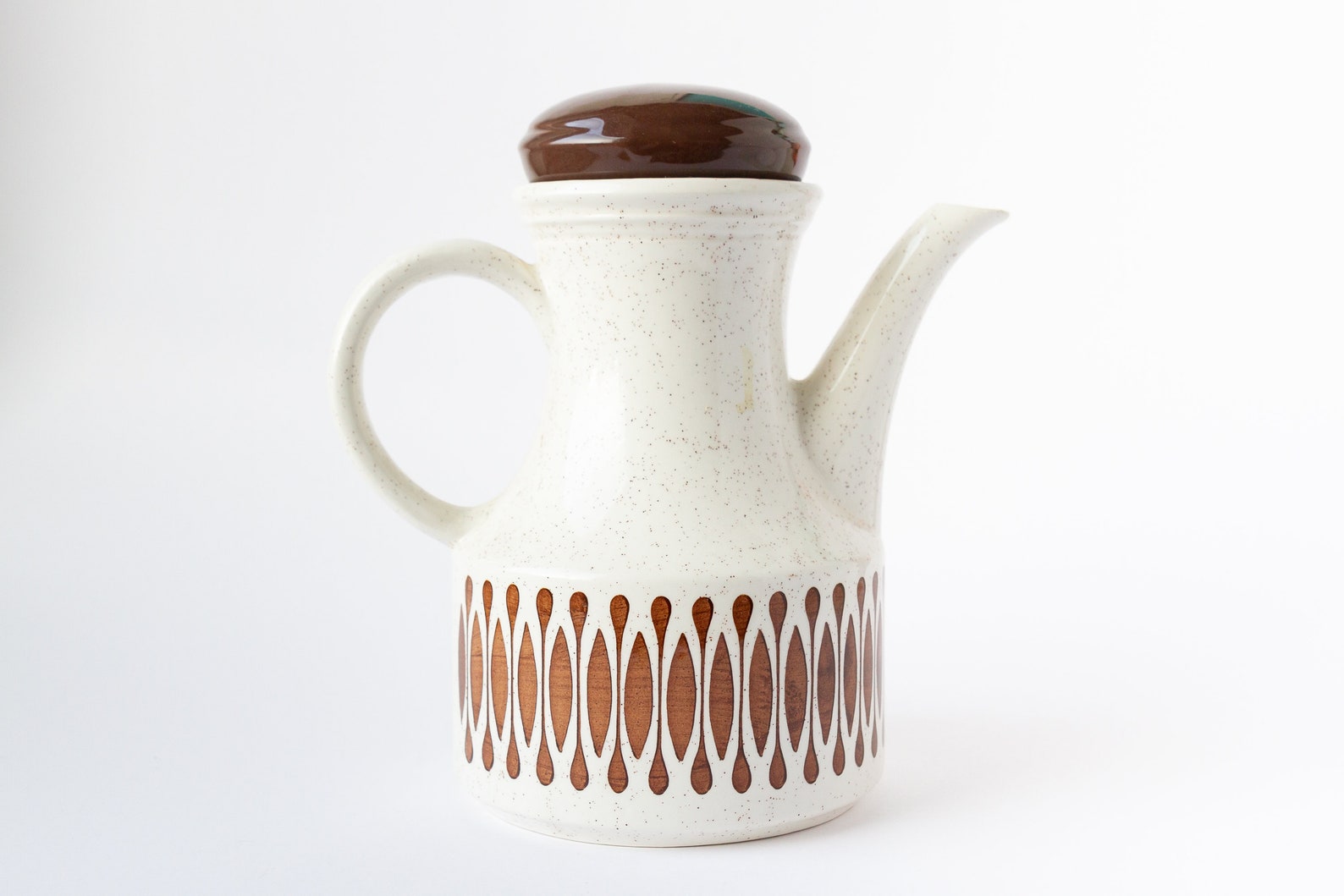 VINTAGE Biltons Coffee Pot, Brown English Pottery Coffee Pot, Seventies ...