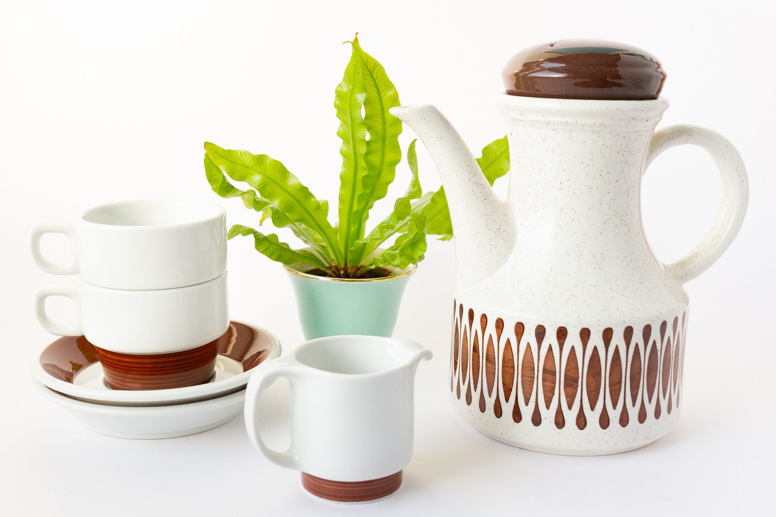 VINTAGE Biltons Coffee Pot, Brown English Pottery Coffee Pot, Seventies ...