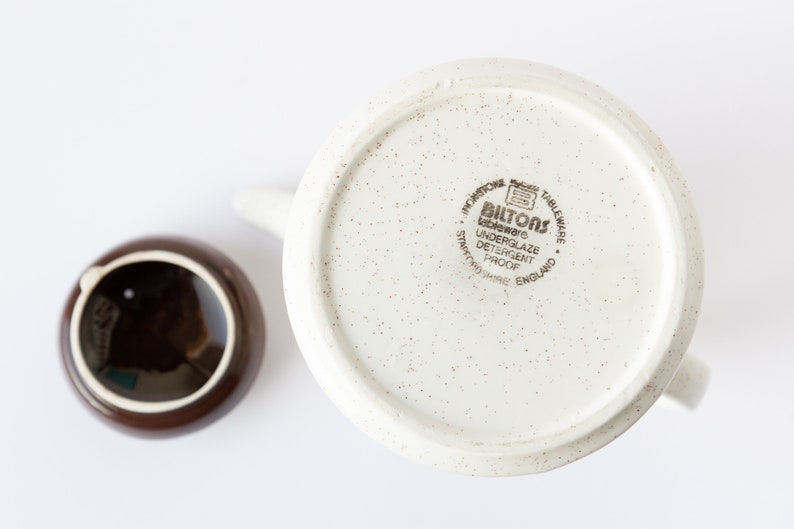 VINTAGE Biltons Coffee Pot, Brown English Pottery Coffee Pot, Seventies ...