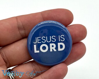 Worry Ends When Faith Begins Christian Button Religious Pin 2 - Etsy