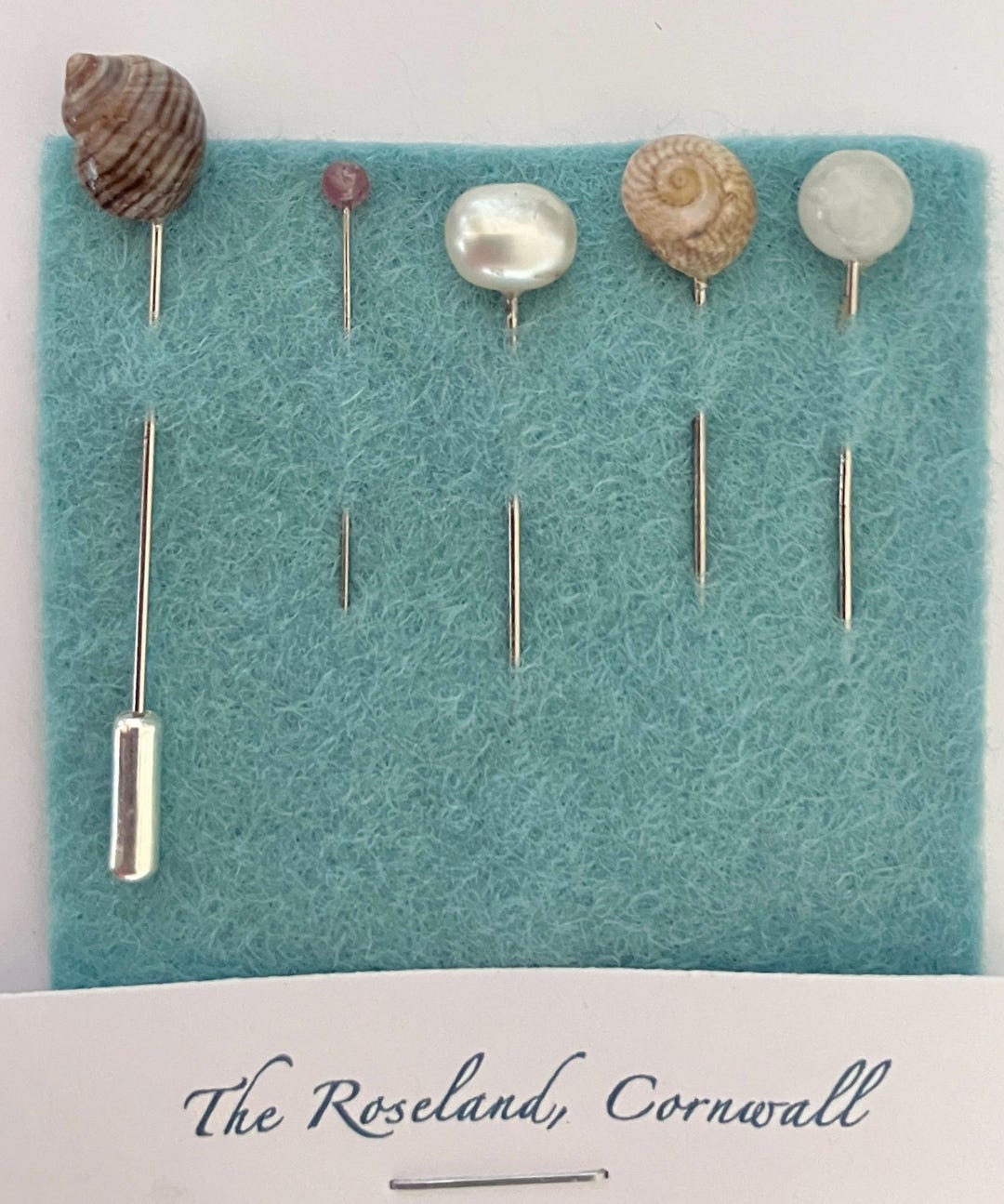 Tidal Treasure - Lapel/brooch Pins - Wedding Boutonniere- Cornish ...
