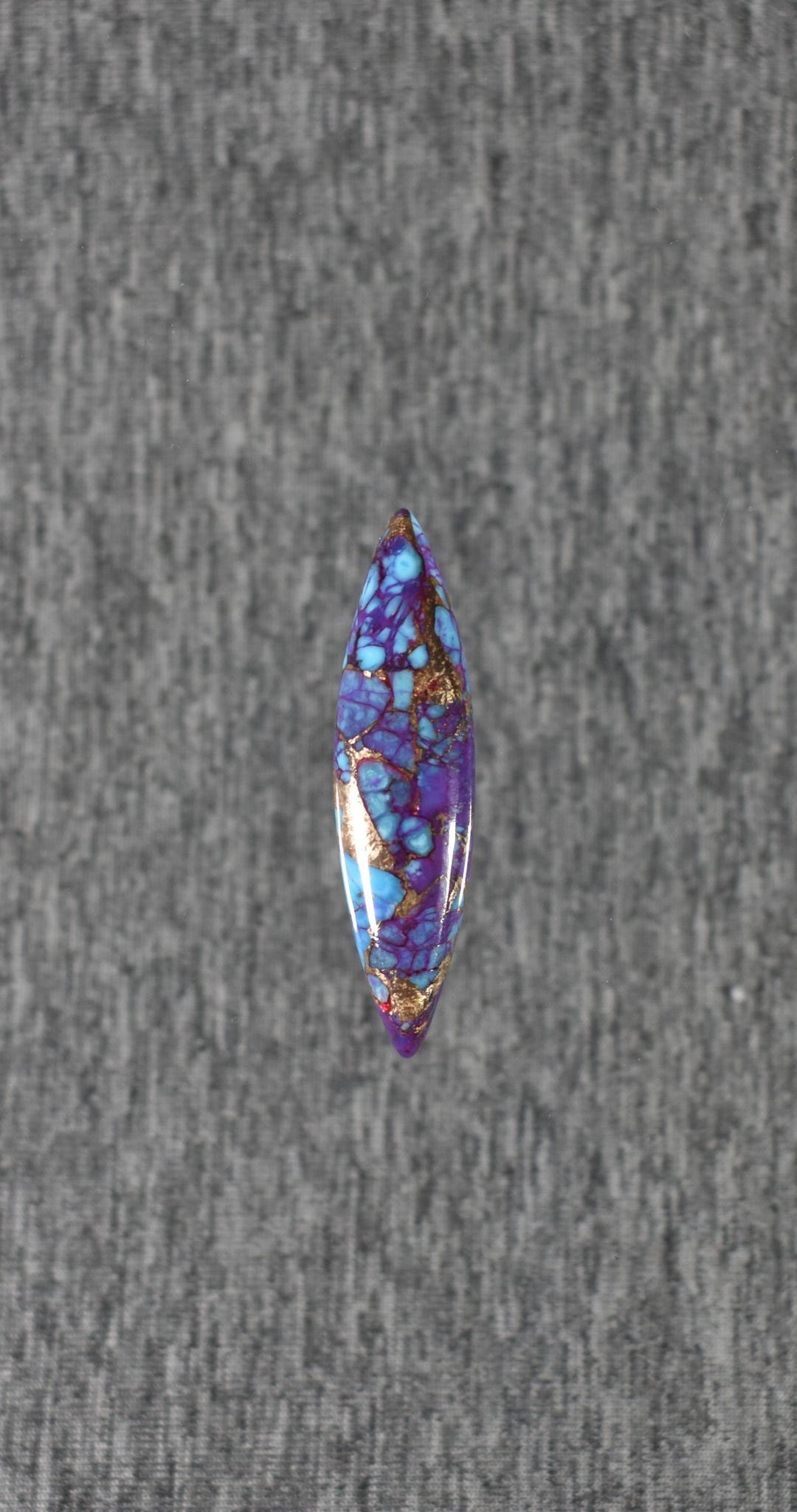 Purple Mojave and Blue Turquoise Cabochon - Etsy