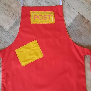 Children's Postman Apron: Role Play Costume With Post Bag & Letters - Etsy