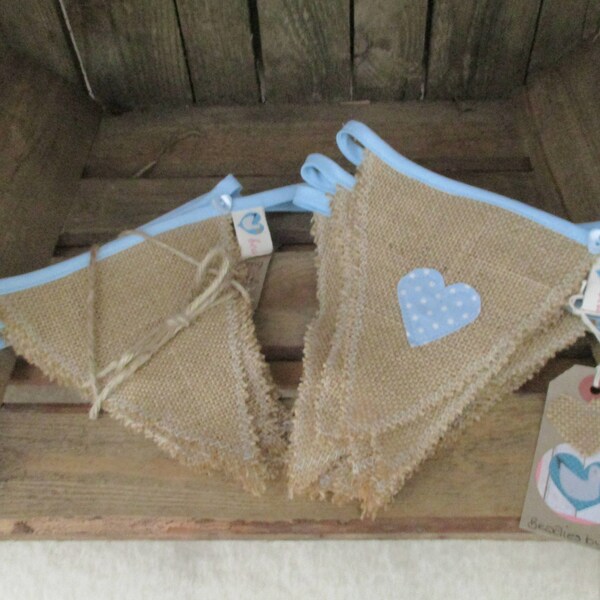 Rustic Bunting - Etsy UK