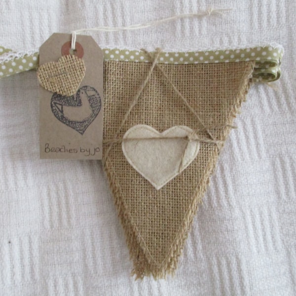 Rustic Bunting - Etsy UK