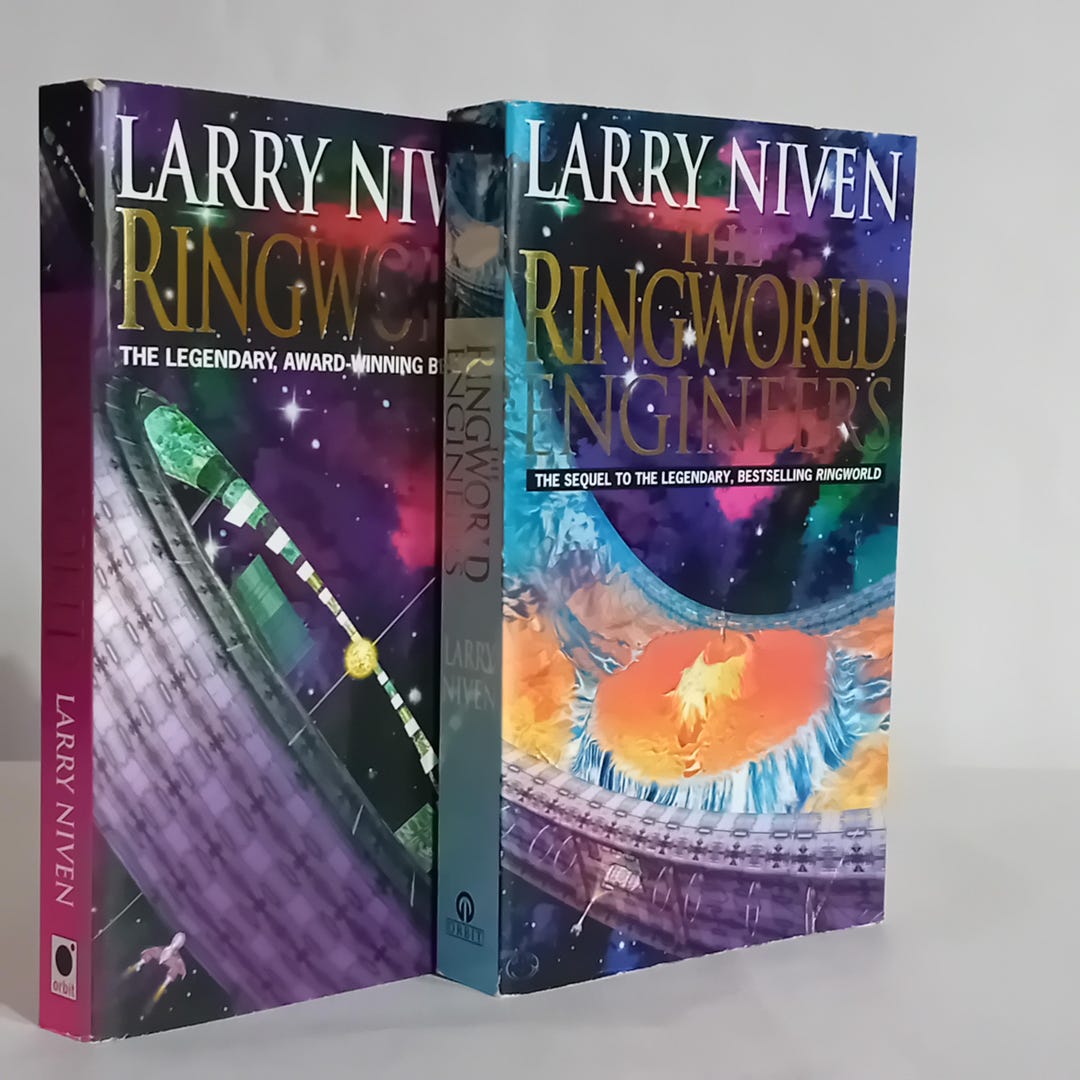 Larry Niven Ringworld and the Ringworld Engineers Vintage Paperback ...