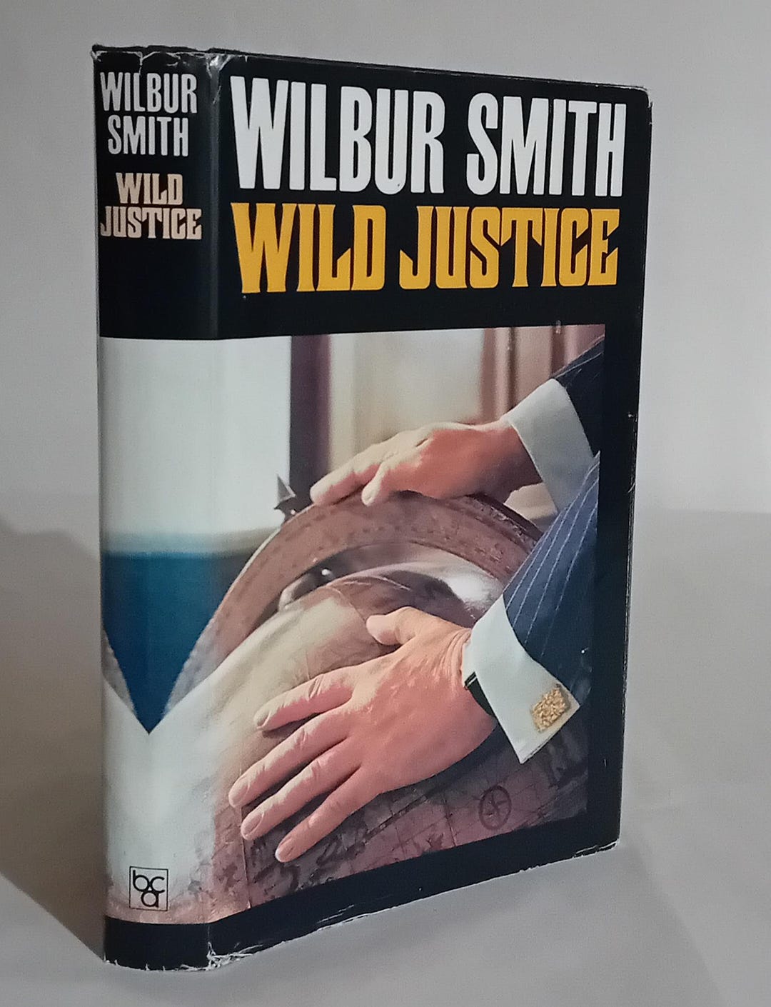 Wild Justice by Wilbur Smith Vintage Hardback Book Published by BCA in ...
