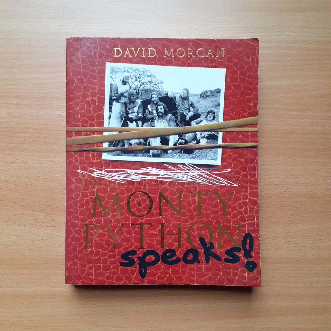 Monty Python Speaks by David Morgan Large Vintage Paperback Published ...