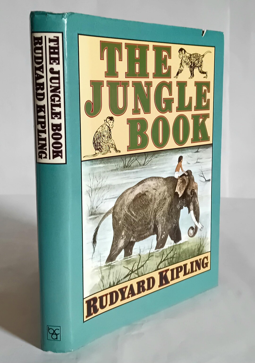 The Jungle Book by Rudyard Kipling Illustrated Maurice Wilson Vintage Hardback Book Published by ...