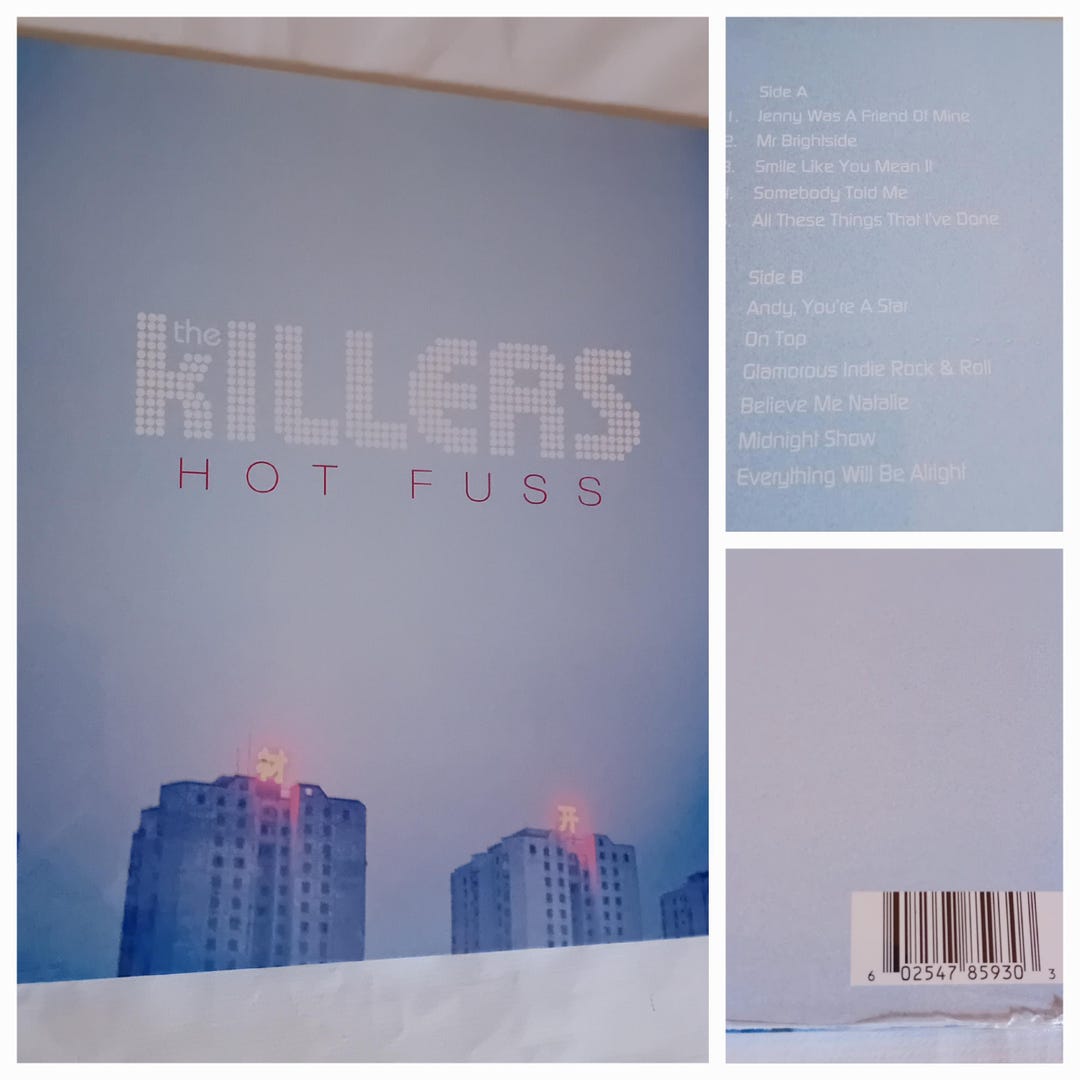 The Killers Hot Fuss Vinyl Album 2016 Reissue 180 Gram Vinyl New and ...