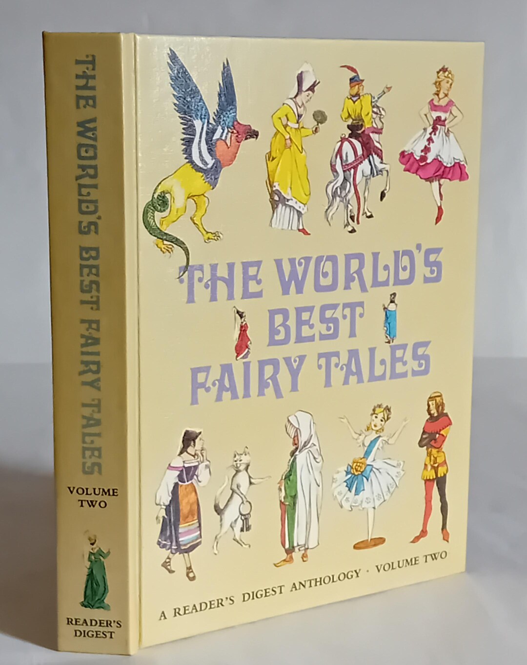 The World's Best Fairy Tales Volume Two Vintage Hardcover Book ...