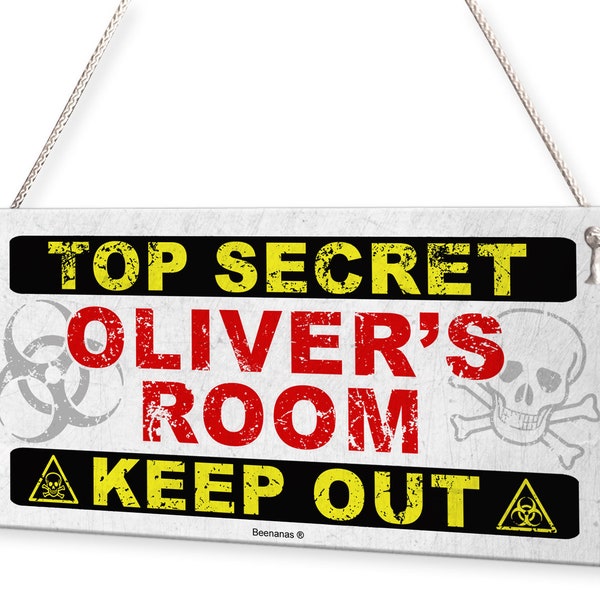 Bedroom Door Sign - Etsy