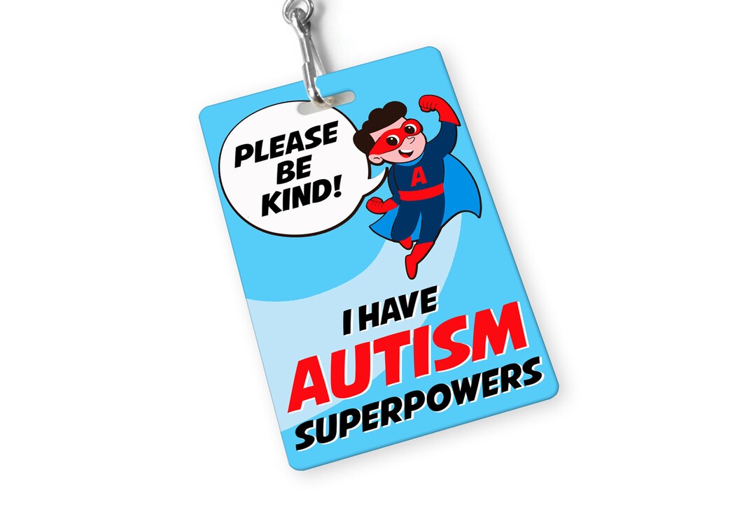 Autism Superpowers Cartoon Information Disability Awareness Information ...