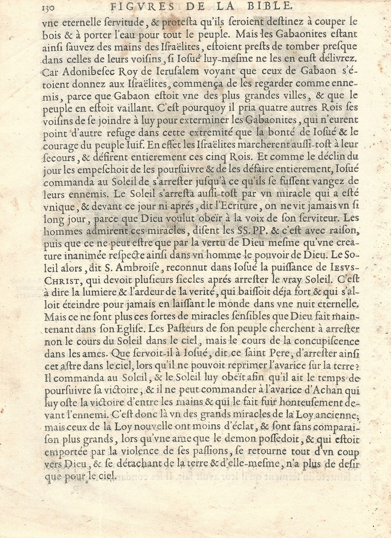 1674 Bible Death of Samson Delilah Book of Judges Original Copper ...