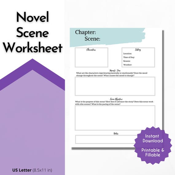 Novel Plot Worksheet