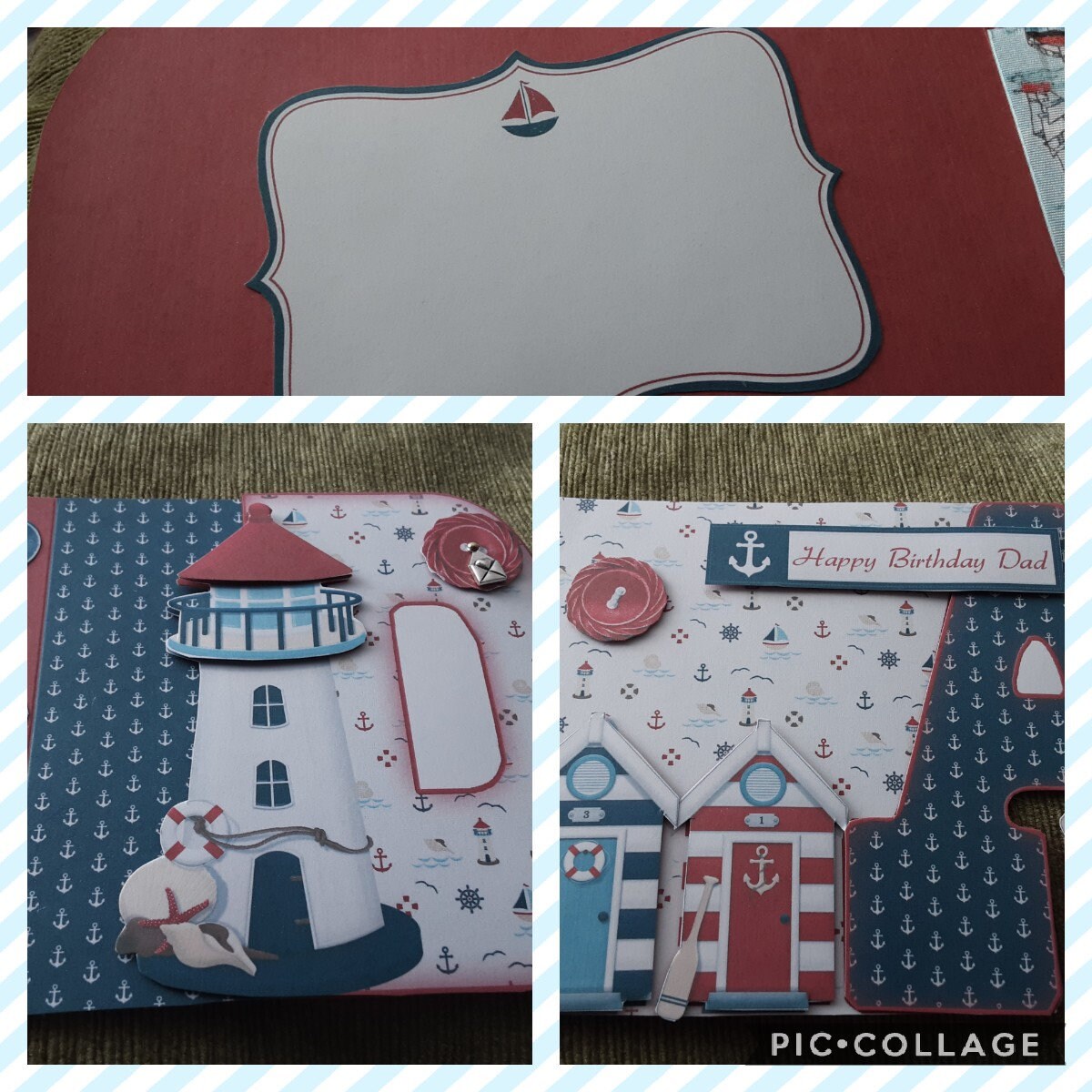 Handmade Dad Birthday Fathers Day Word Book Card With - Etsy