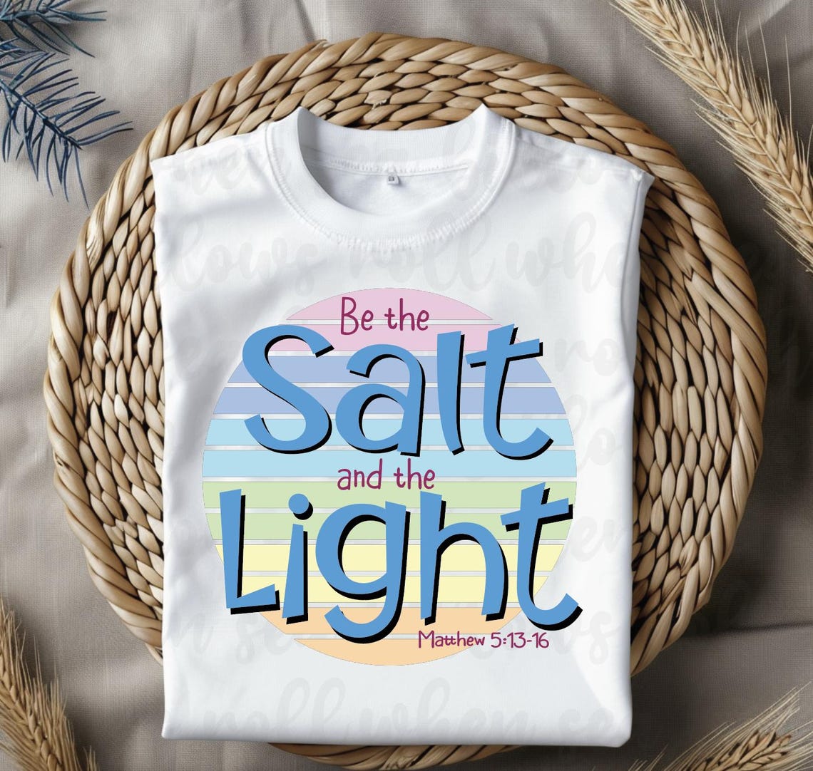 Be the Salt and Light PNG Digital Design Christian Design Digital - Etsy