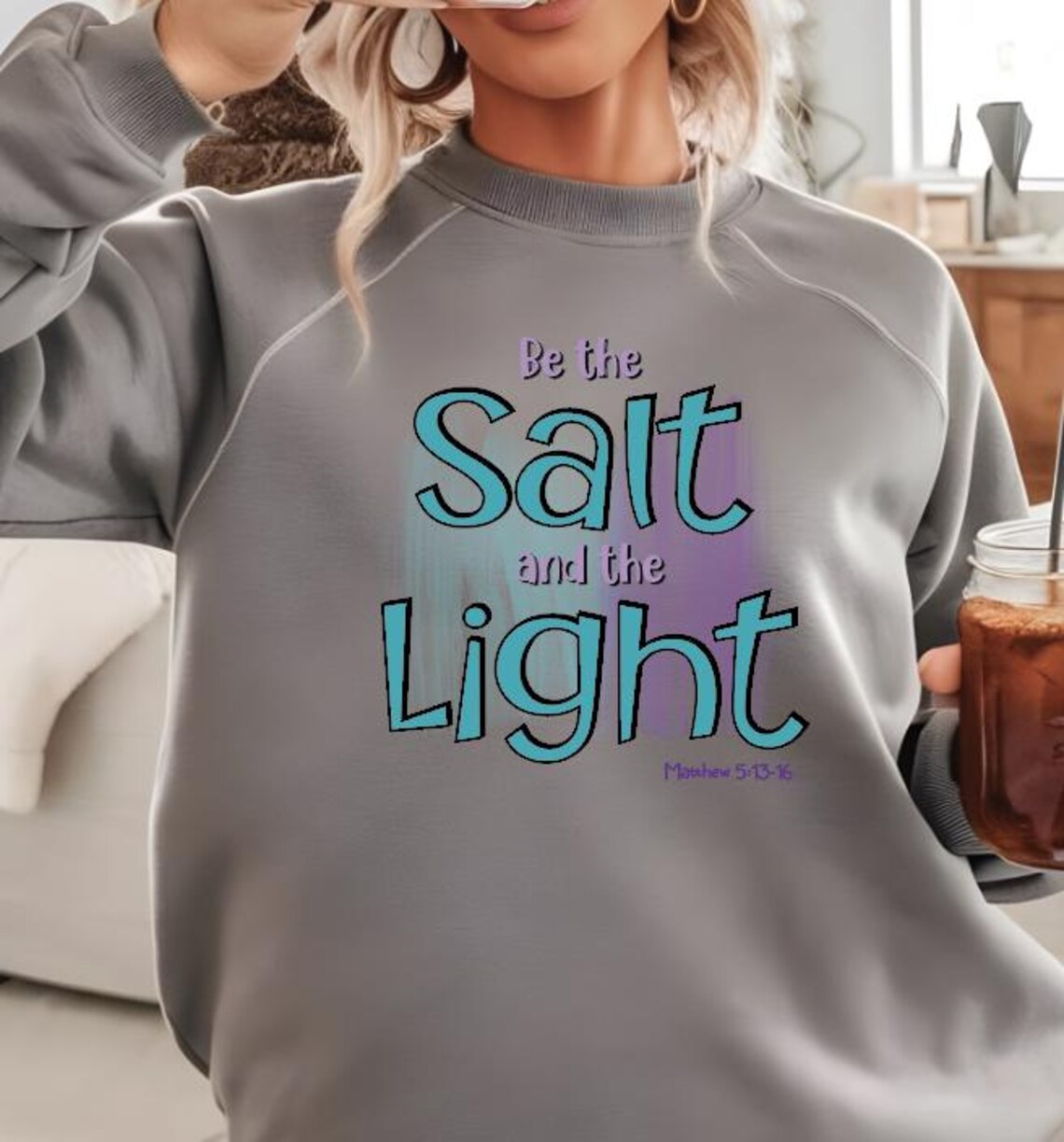 Be the Salt and Light PNG Digital Design Christian Design Digital - Etsy