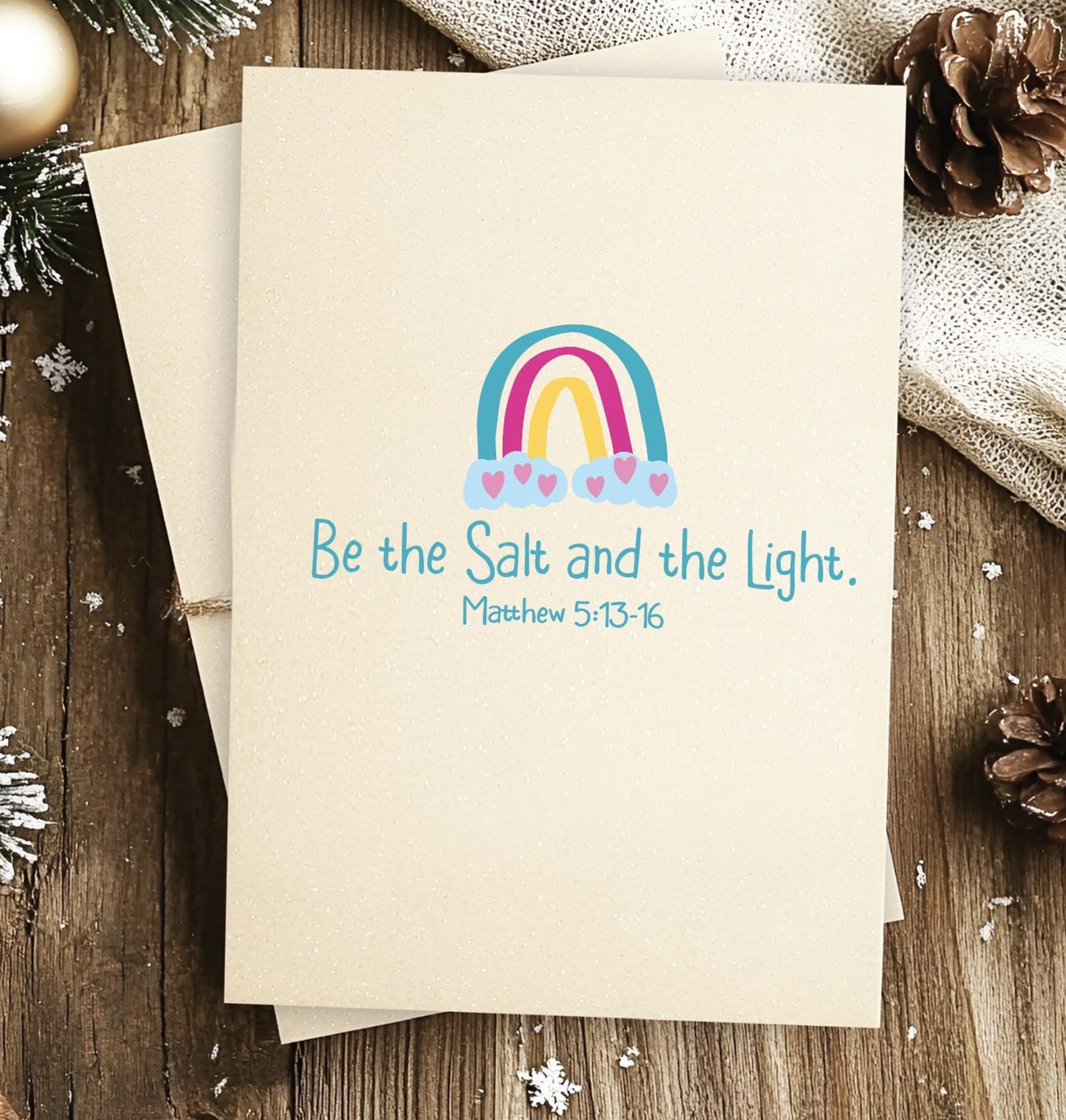Be the Salt and Light PNG Digital Design Christian Design Digital - Etsy
