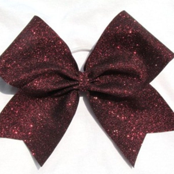 Maroon Cheer Bows - Etsy