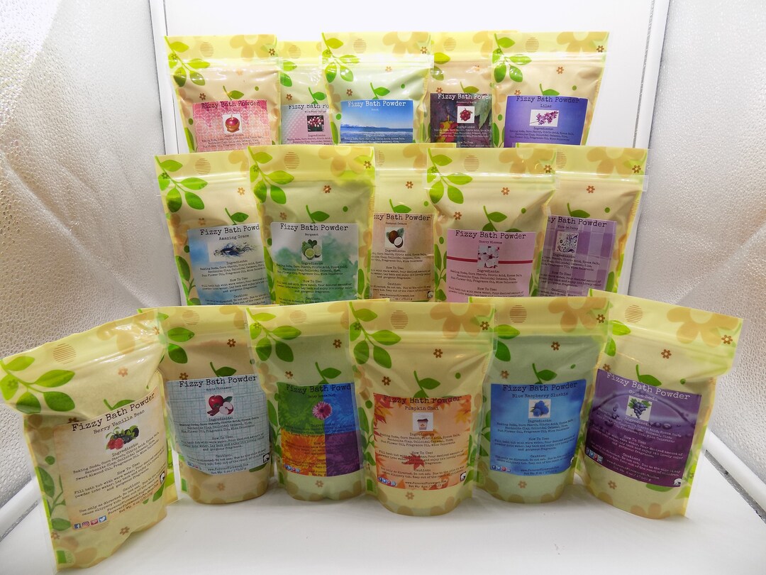 Fizzy Powders / Bath Bombs Powder - Etsy