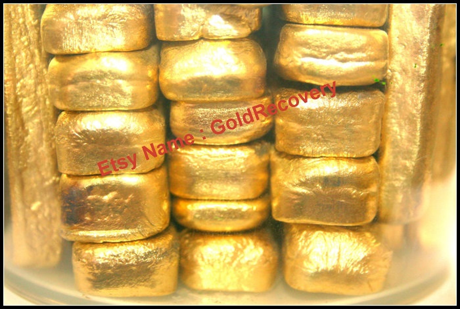 50 GRAMS Gold Recovery Gold Bar Melted Drop Scrap Plated Pins | Etsy Israel