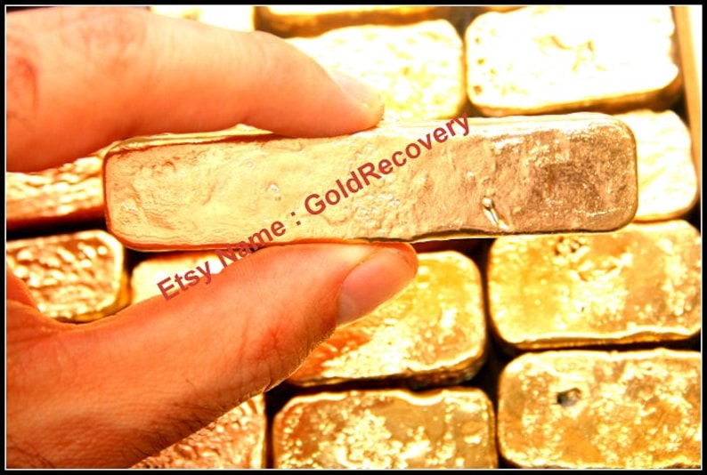 50 GRAMS Gold Recovery Gold Bar Melted Drop Scrap Plated Pins - Etsy Israel