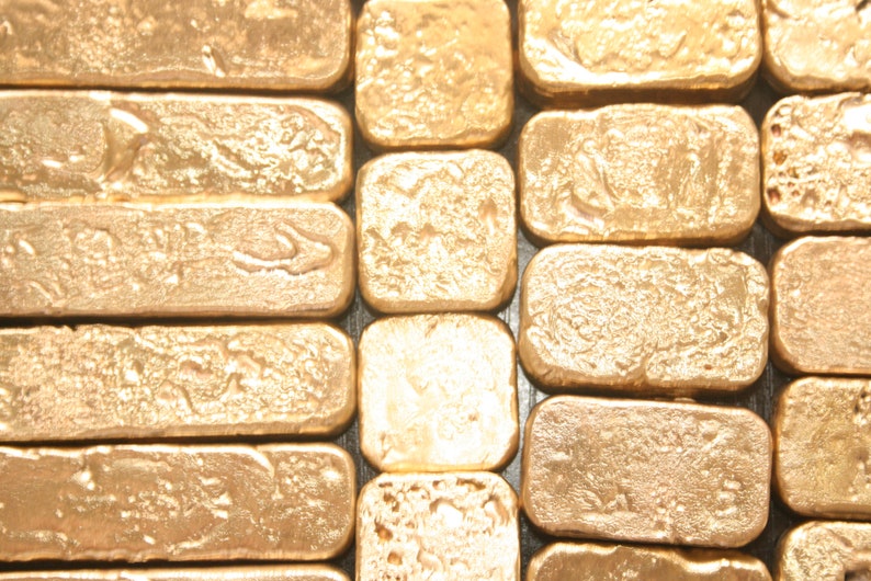 2000 GRAMS Gold Recovery Gold Bar Melted Drop Scrap Plated Pins CPU ...